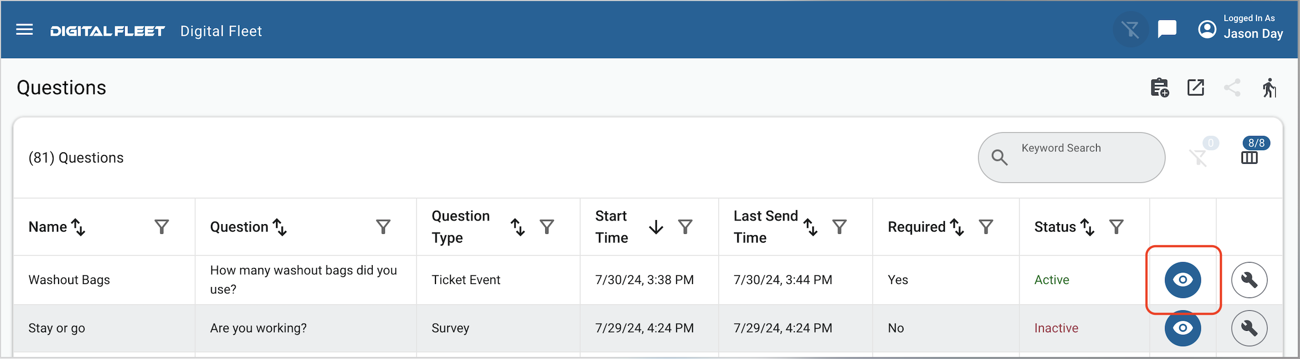 Fleet Questions – Documentation | Digital Fleet